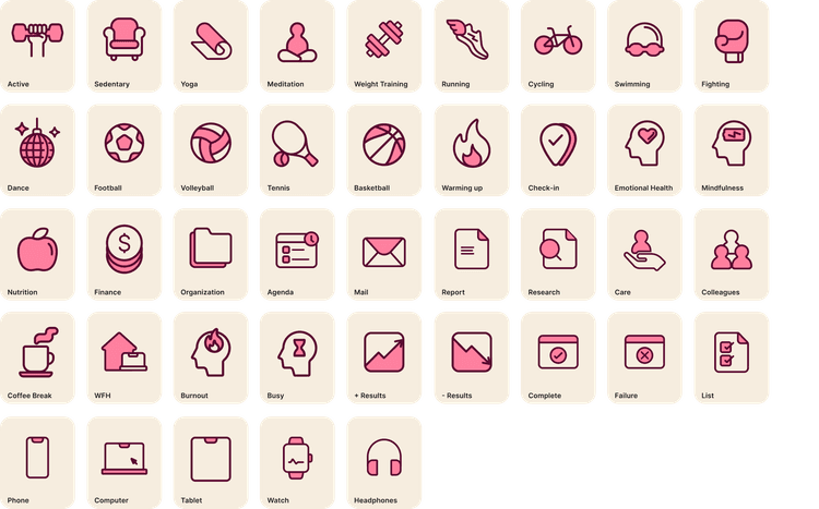 Iconography • Wellhub Brand Center